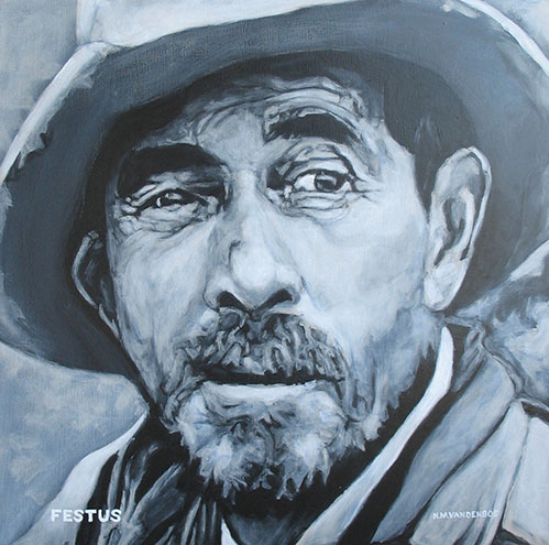 Nate VandenBos, Portrait Art as Unique as a Fingerprint—Festus